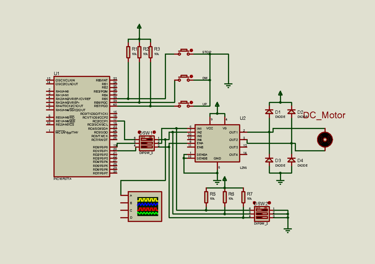 Exercise 1 DC Motor Controller - STOP DW UP 2 RA0/AN 3 RA1/AN 4 RA2/AN2/VREF-/CVREF 6 - Studocu