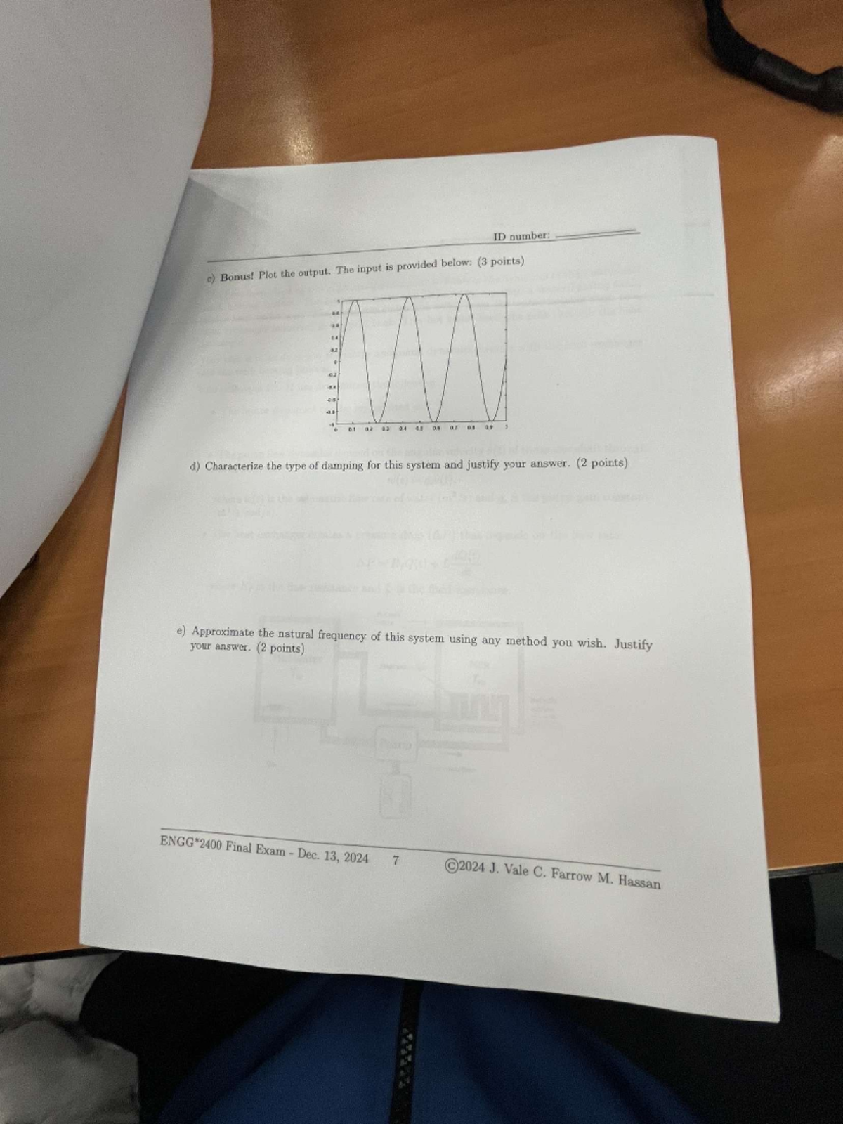 Final Exam: System Dynamics Analysis (Course Code: 2024) - Studocu