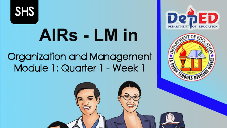 ABM Organization and Management Module 1: Q1 Week 1 Overview - Studocu