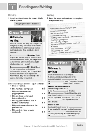 Your influence today A2 Student s Book answer key - Starter unit: What ...