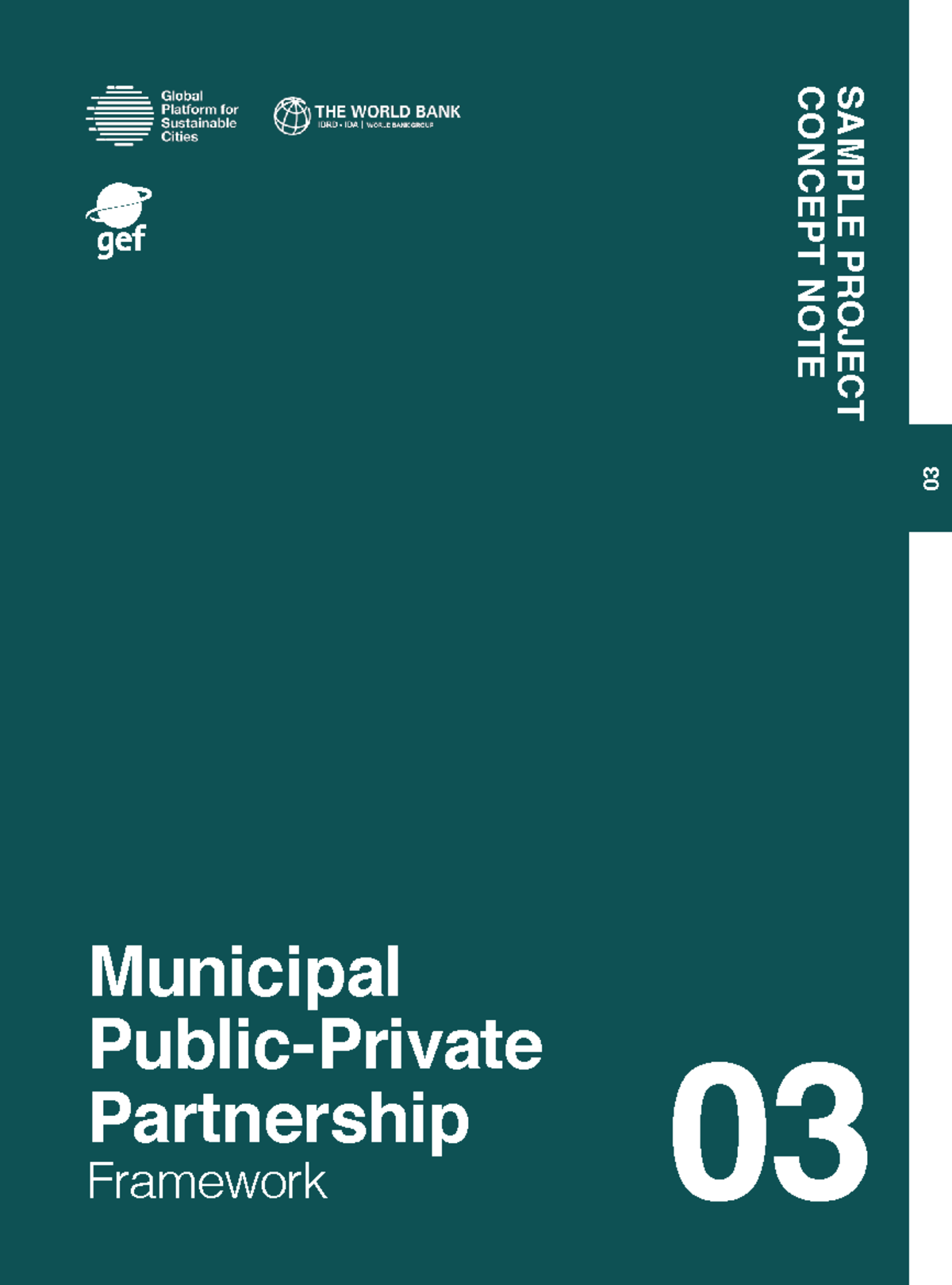 03 MUN PPP MODULE 3: Sample Project Concept Note for Municipal ...
