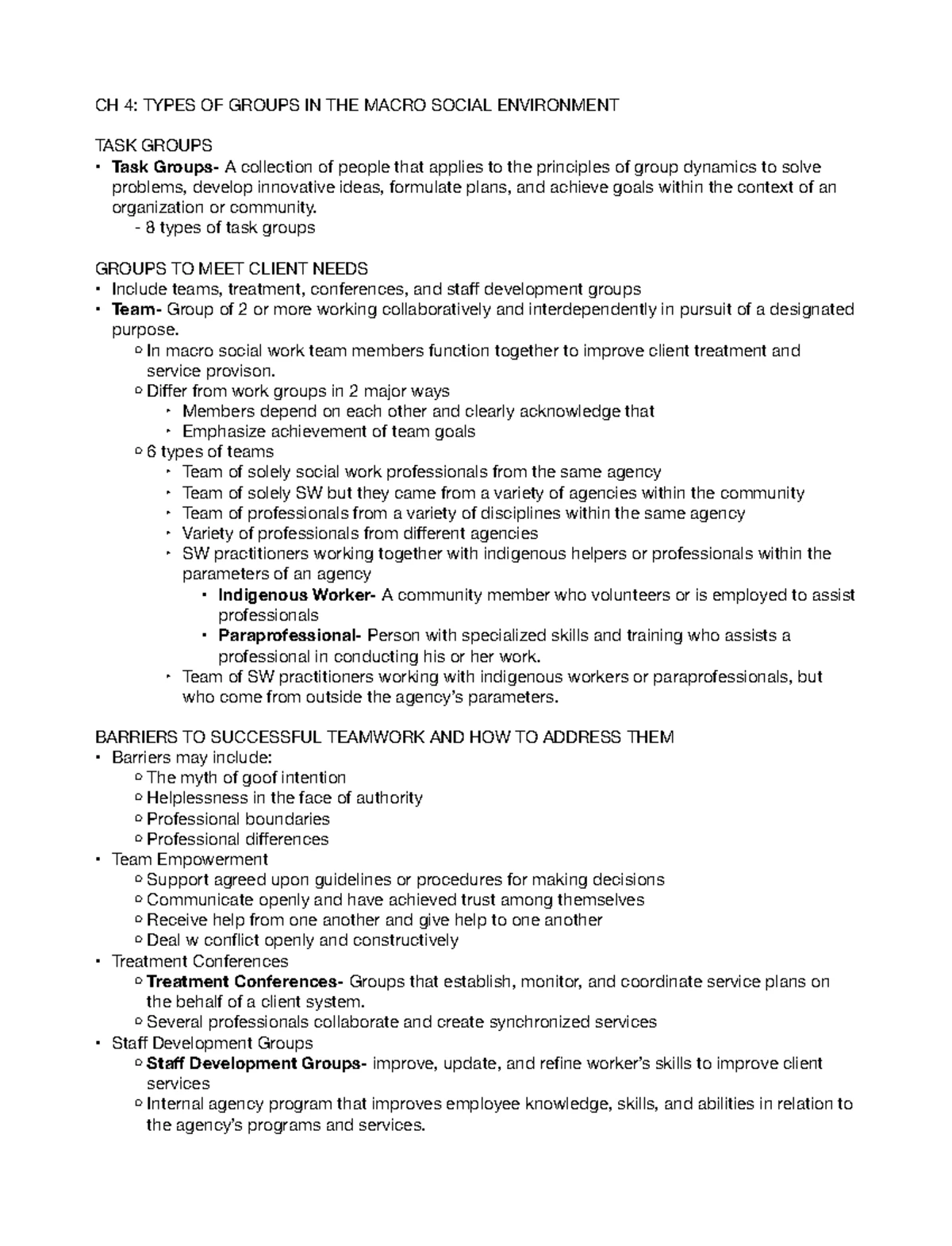 Ch 1: Introduction to Human Behavior in the Macro Social Environment ...
