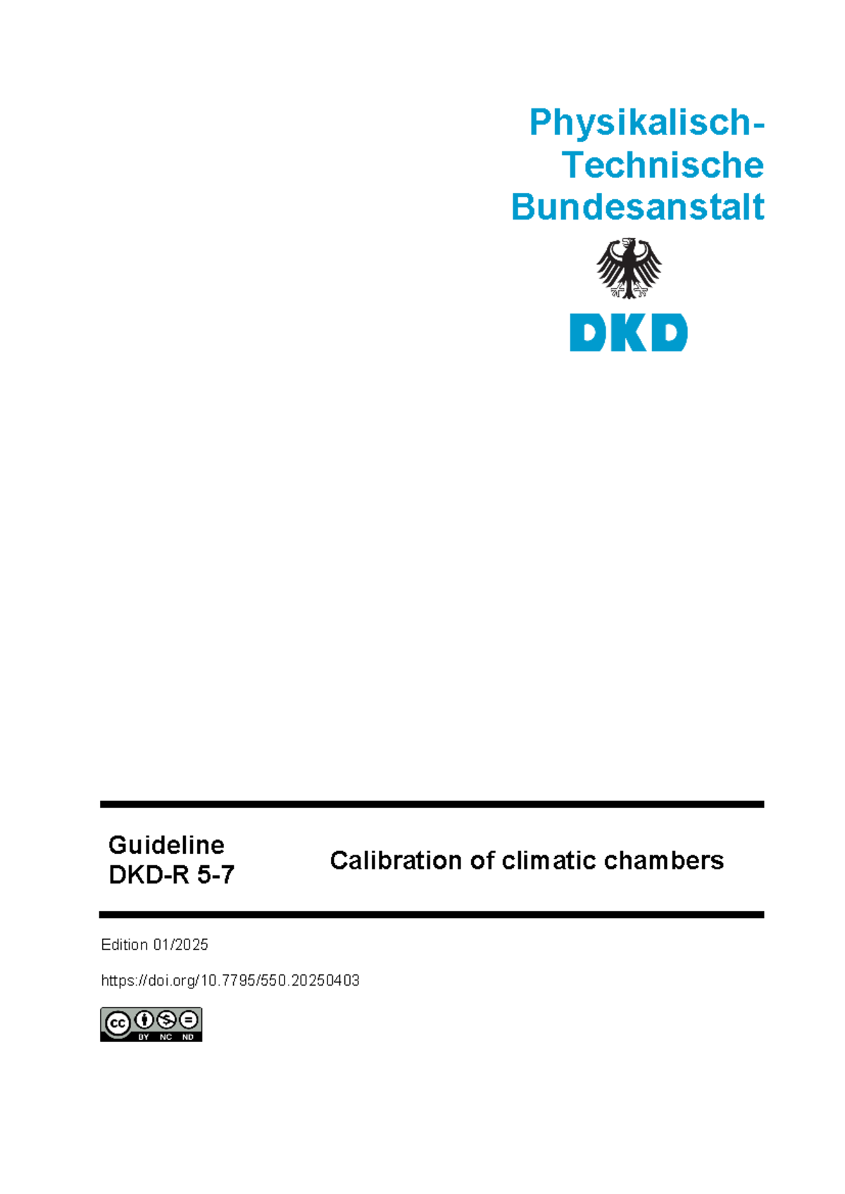DKD-R 5-7: Calibration Guidelines for Climatic Chambers (Rev. 0) - Studocu