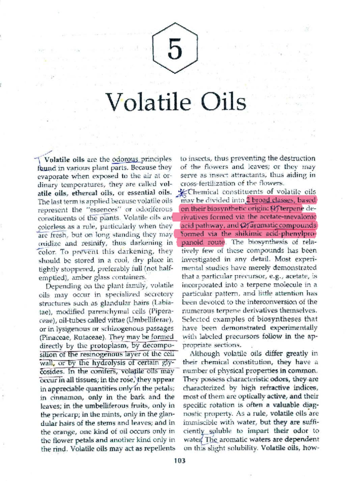 Volatile Oils: Chemistry, Biosynthesis, and Applications in Plants (C1I ...