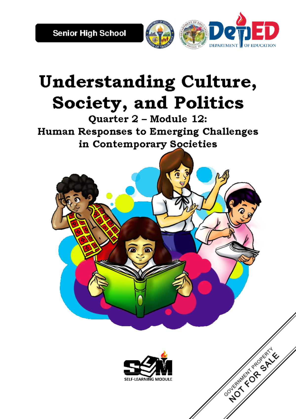 UCSP Q2 M12 Understanding Human Responses to Today's Society Challenges ...