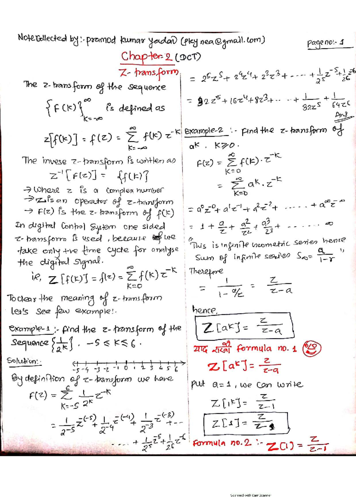Chapter 2 Notes on Inverse Transformations (ES 95254) - Studocu