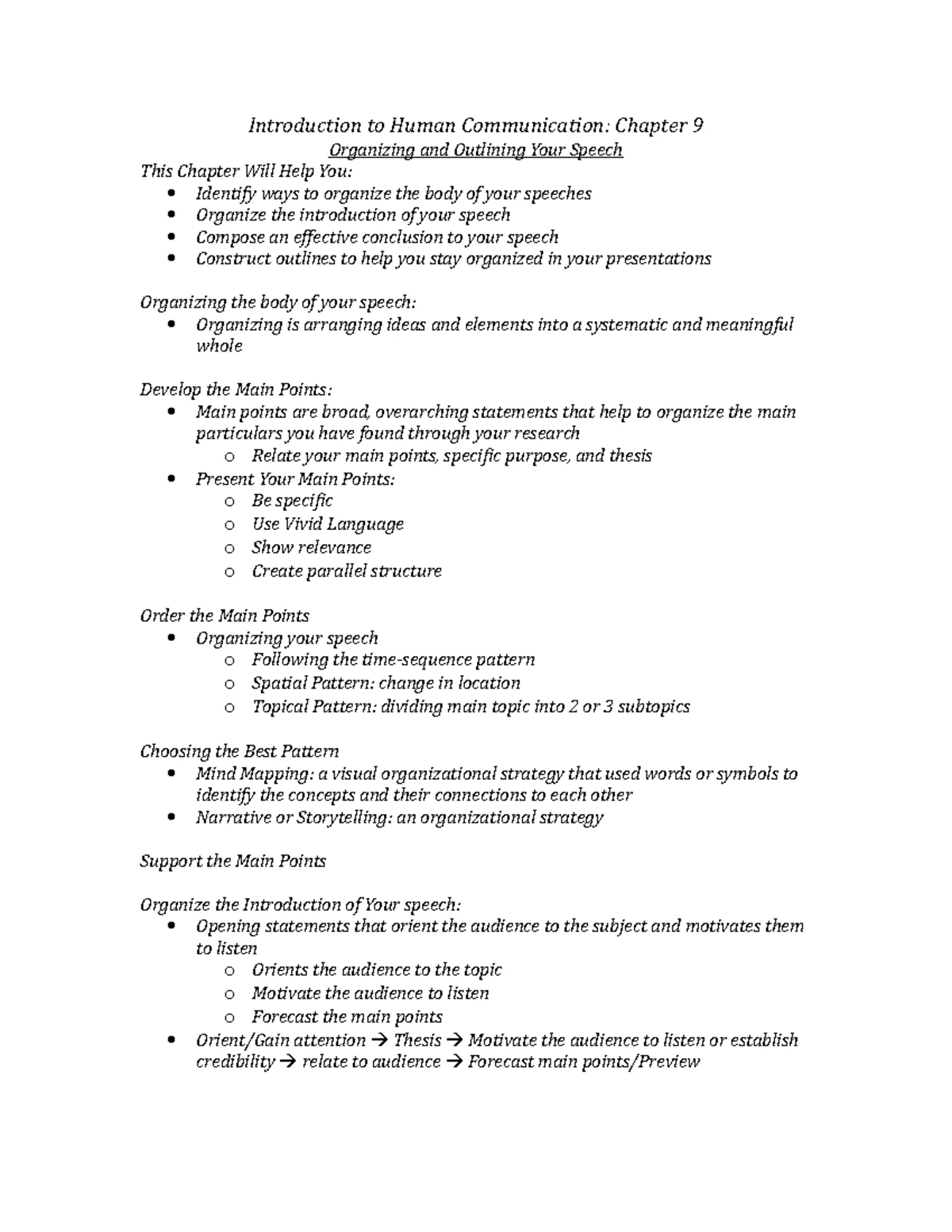COMM 1500 Introduction to Human Communication Syllabus – Fall 2022 ...