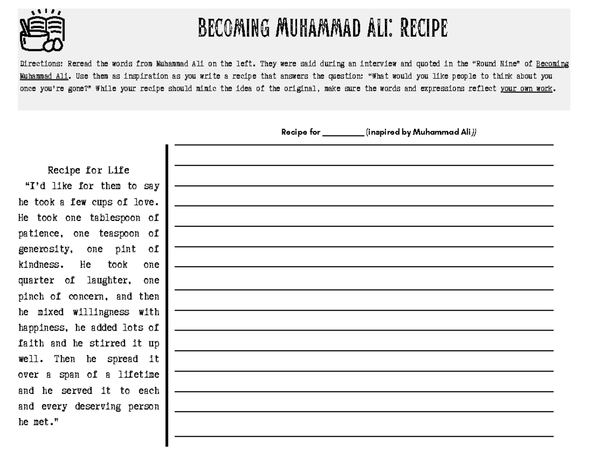 Kami Export - Son Nguyen - Imitation Poems Becoming Muhammad Ali ...