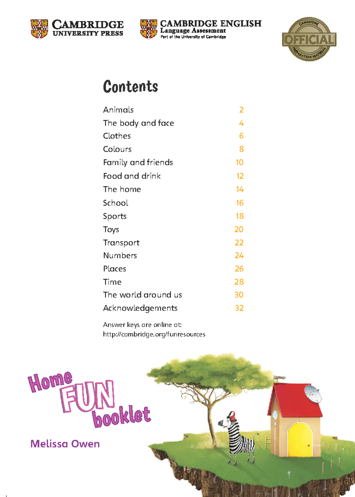 Cambridge - Fun Booklet 2: Engaging Activities for Young Learners - Studocu
