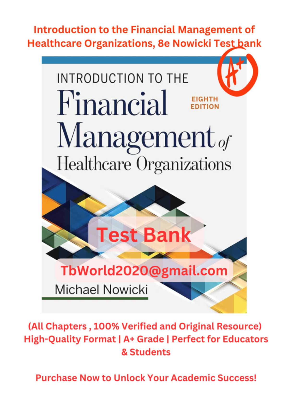 Introduction to the Financial Management of Healthcare Organizations ...