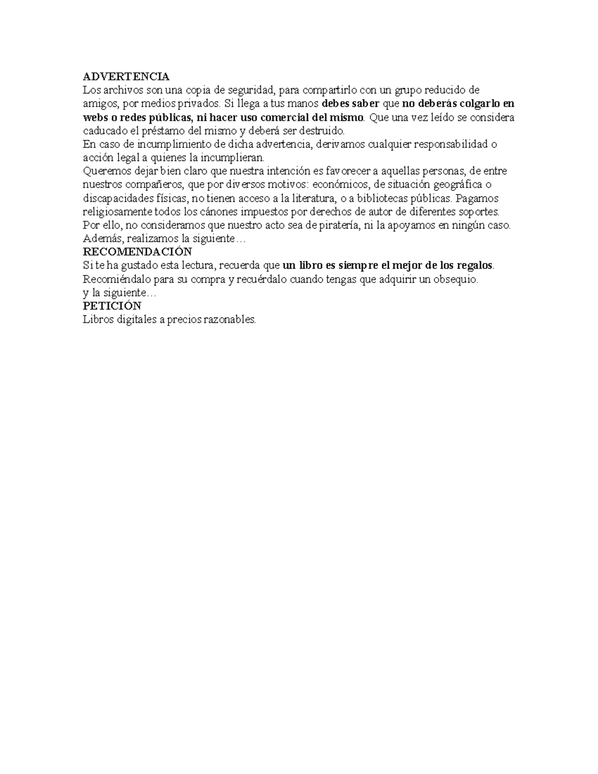 Advertencia sobre el Uso de Archivos Digitales 1.0 - Studocu