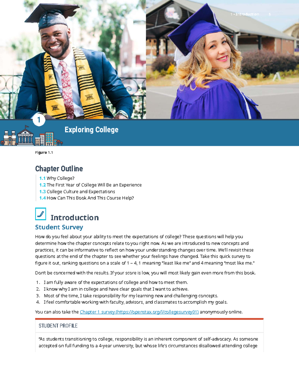 Exploring College: Transitioning Successfully to Higher Ed (EDU101 ...