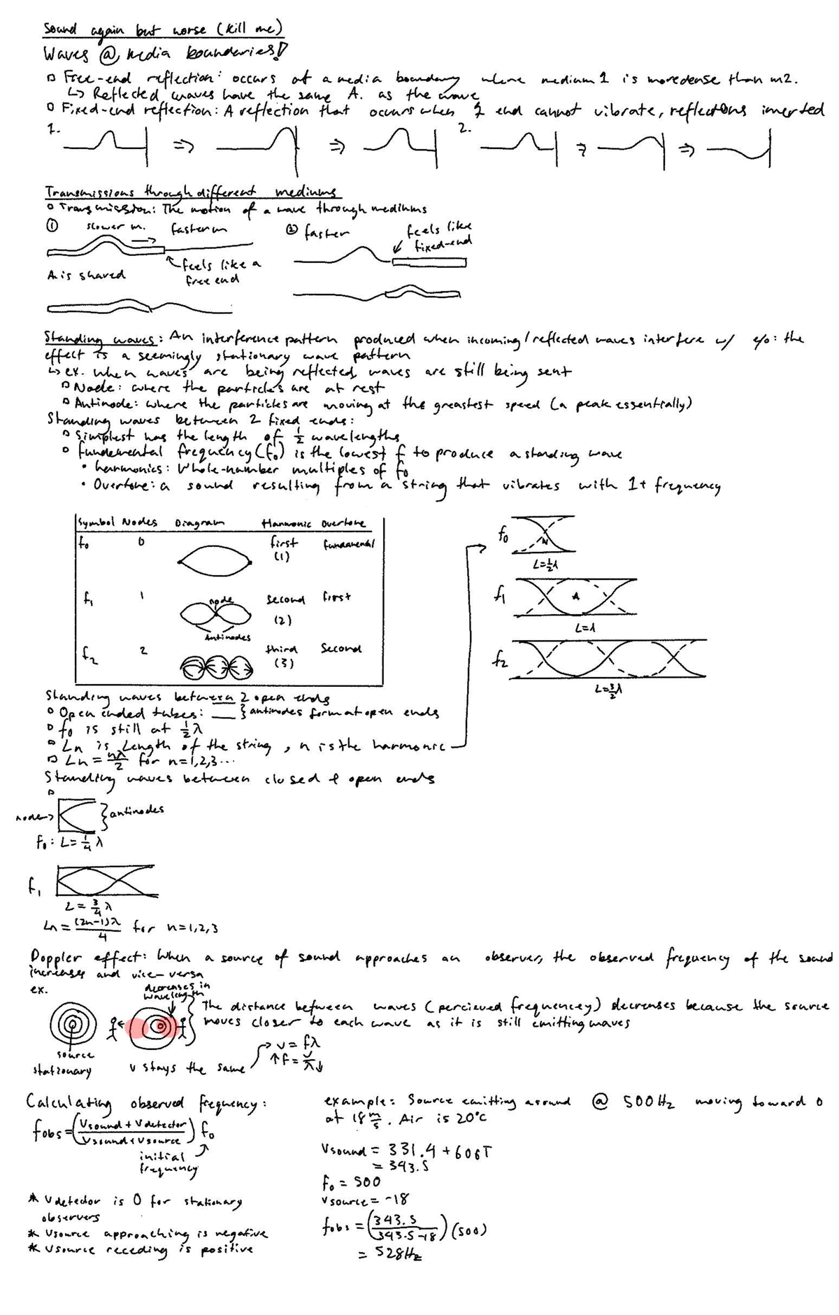 Grade 11 Physics Notes: Waves, Energy, and Motion Concepts - Studocu