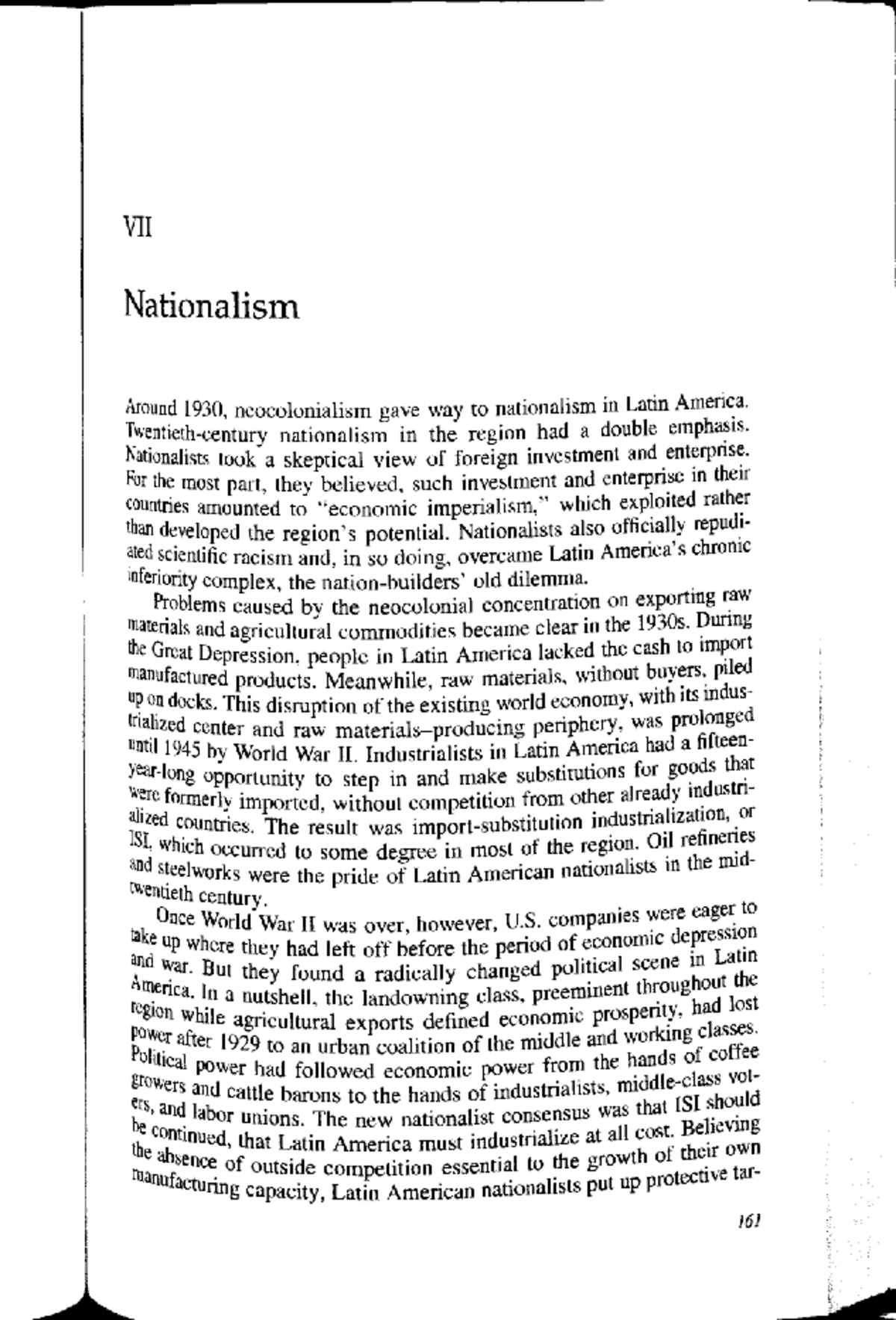 Nationalism in Latin America: A Shift from Neocolonialism to Identity ...