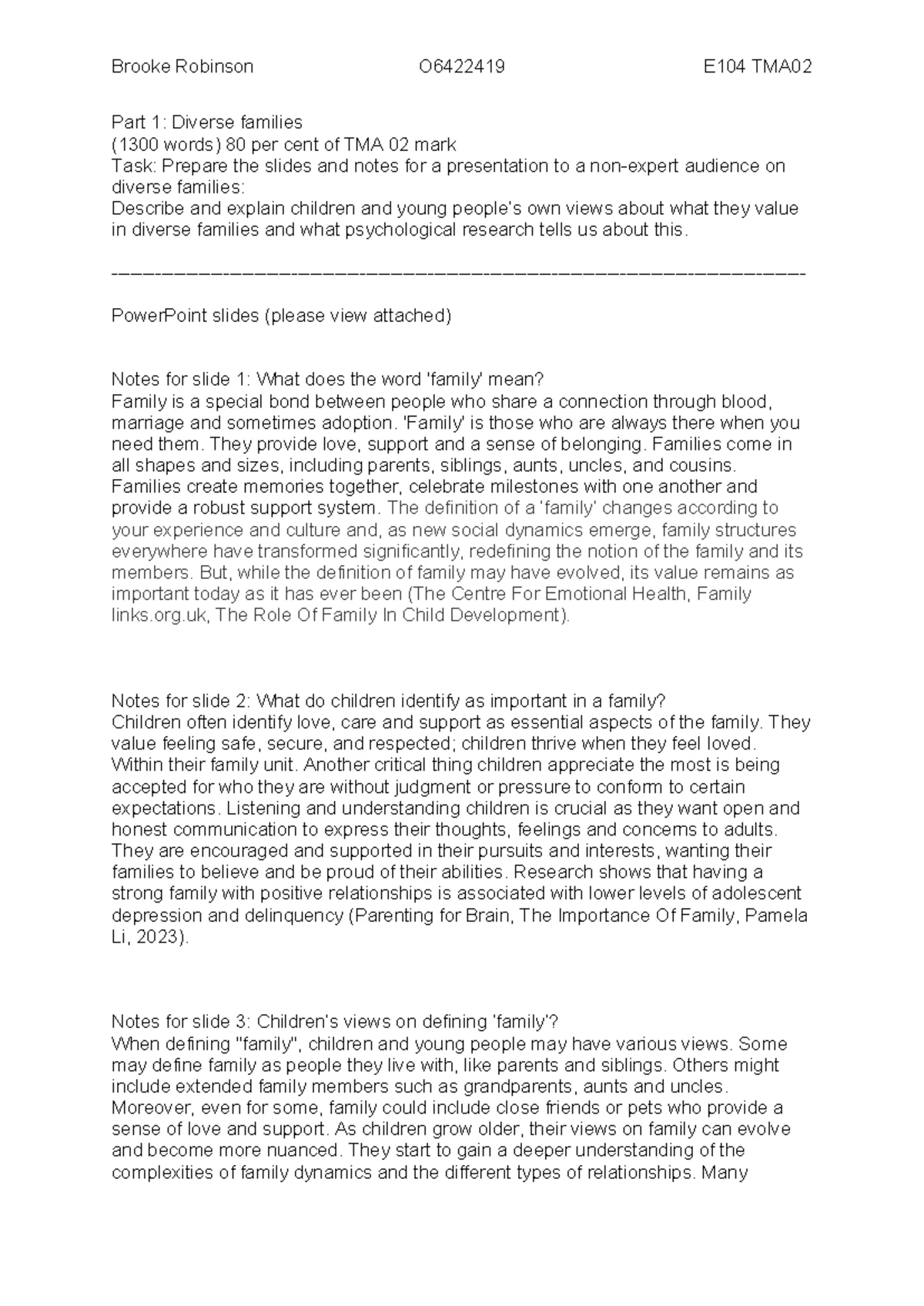 E104 TMA03 & TMA04 Essay Plan Template for Assignments - Studocu