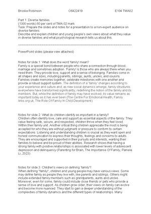 E104 TMA03 essay template - E104 TMA 03 and 04 essay plan template Use ...