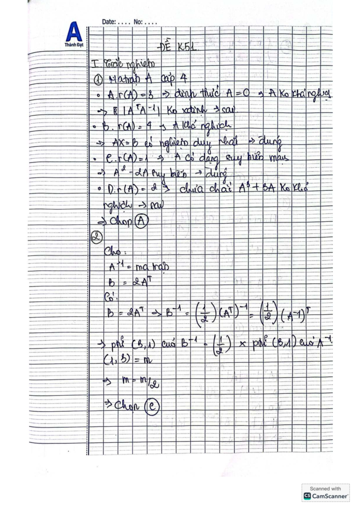 K51 Final Exam Study Guide - Đề Tham Khảo - Studocu