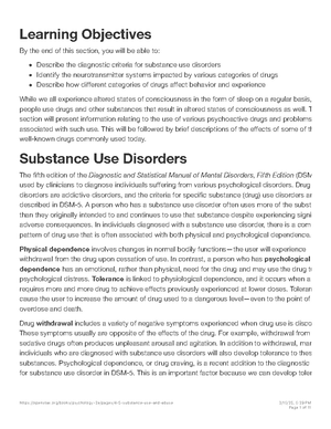 Ch. 4 Summary: Sleep Stages, Disorders & Substance Use - Psychology 2e ...