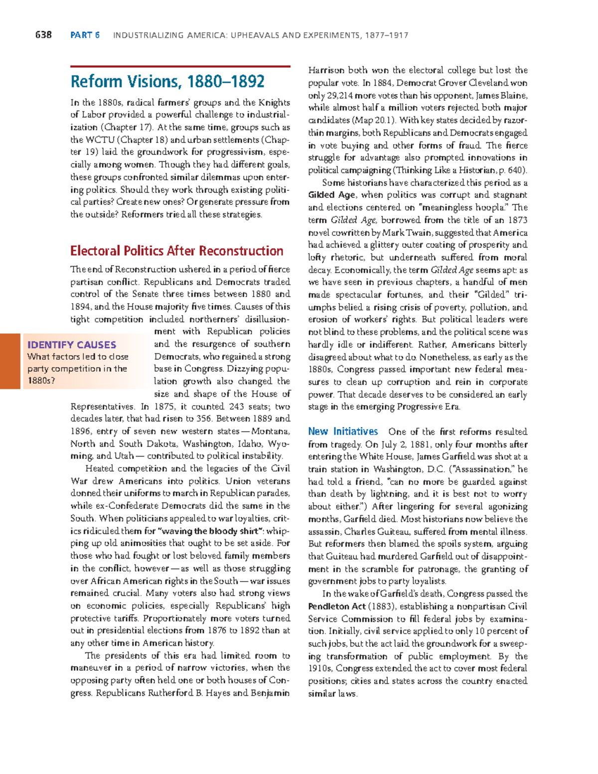 Theodore Roosevelt's Presidency: Reform and Challenges (APUSH) - 638 ...