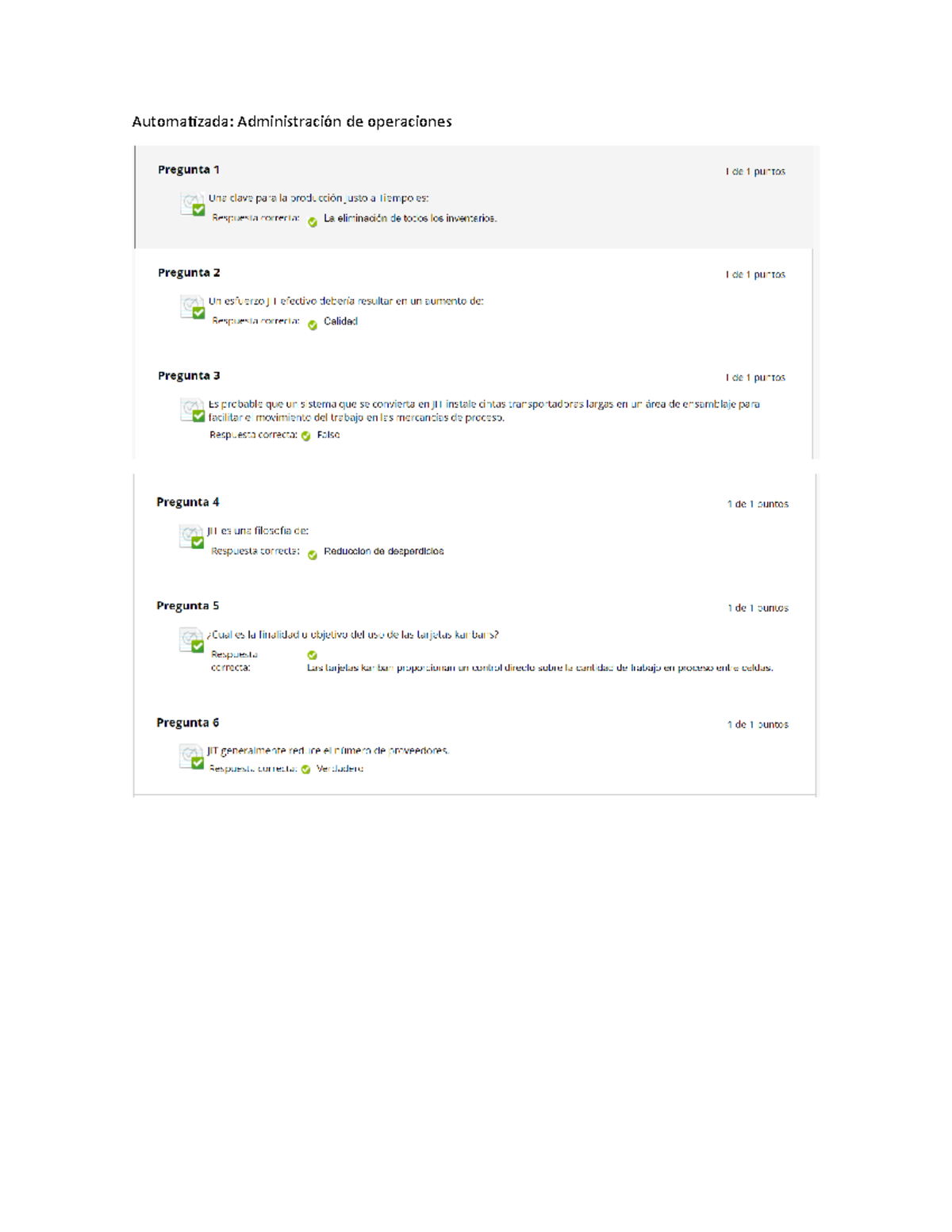 Actividad 5: Automatizada - Administración de Operaciones - Automatizada: Administración de ...