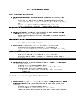IT 304 Use Case Specification Hickson - IT 304 Use Case Specification ...