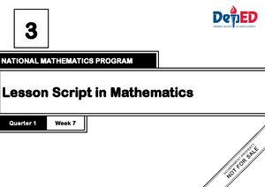 Q3 LE Science 7 Lesson 4 Week 4 - 7 Lesson Exemplar for Science Lesson ...