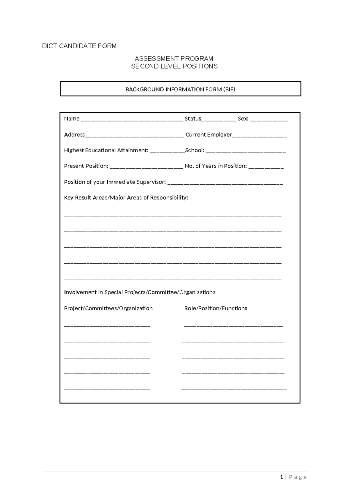 [PLO1- Iibpd] PART 1 Written Exam Assessment Questions and Guidelines ...