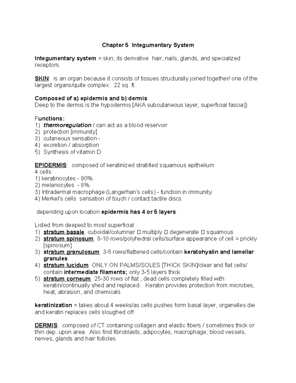 Integumentary System Overview: Skin, Hair, and Glands - BIO101 Chapter ...