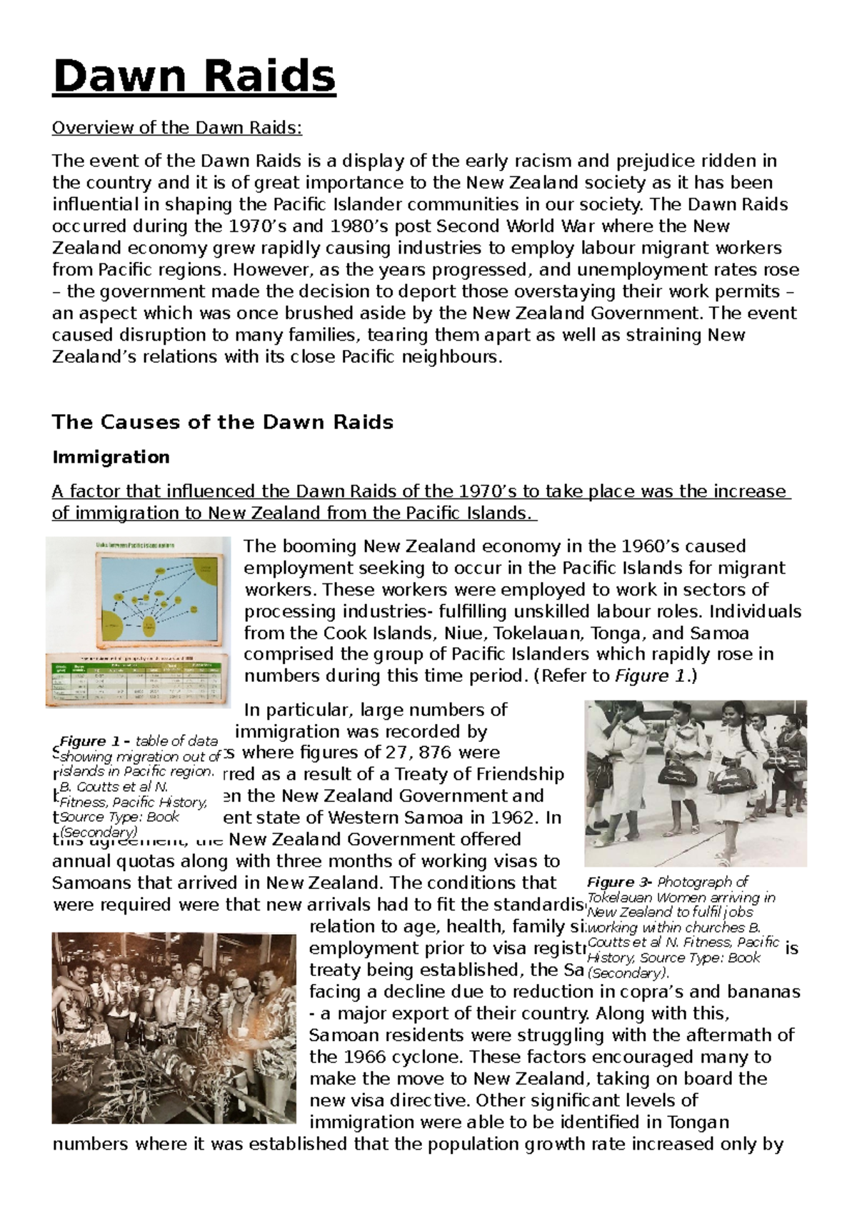 Dawn Raids: Historical Perspectives on Racism and Activism in NZ (91232 ...