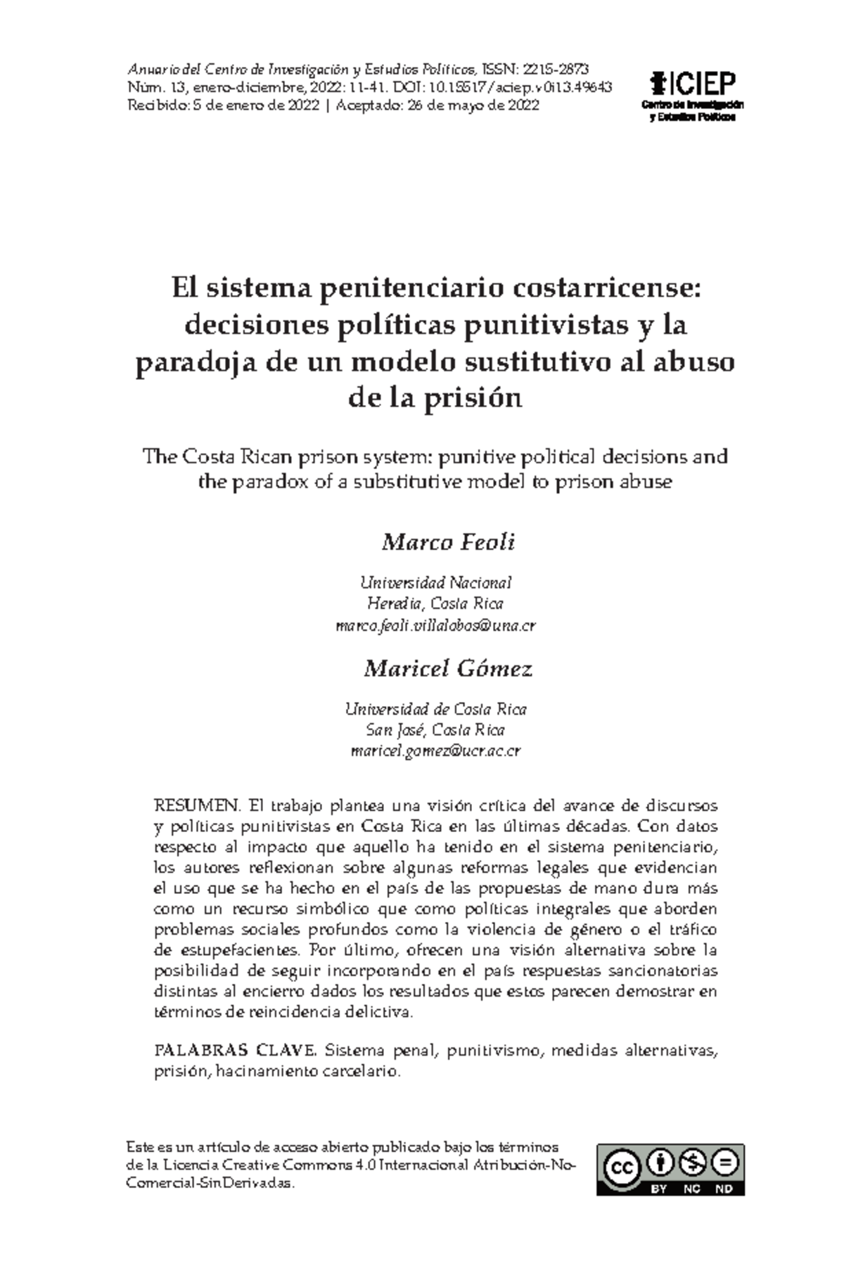 49643-Texto del art Ã­culo-216596-3-10-20221101 - Anuario del Centro de Investigación y Estudios ...