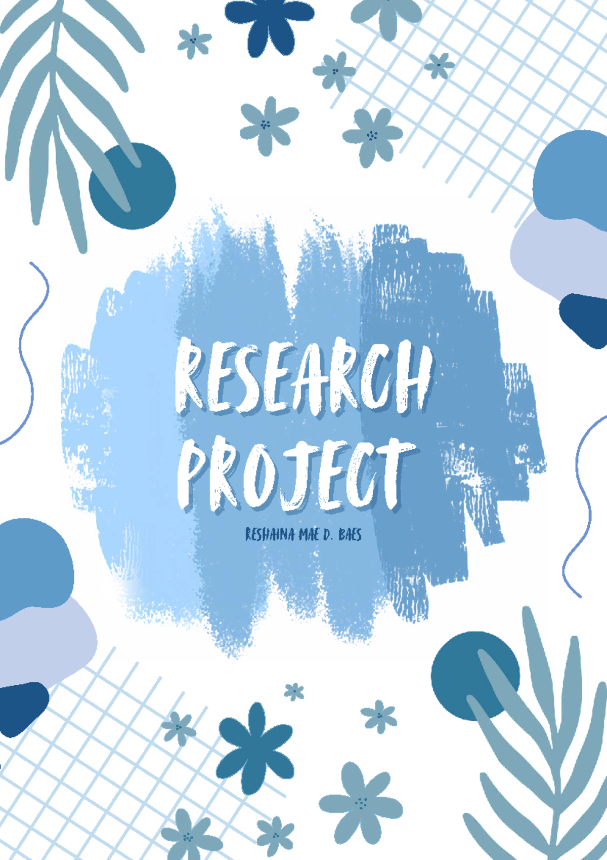 Research Project: Children's Sleep Rhymes from Barangay Quirino - Studocu