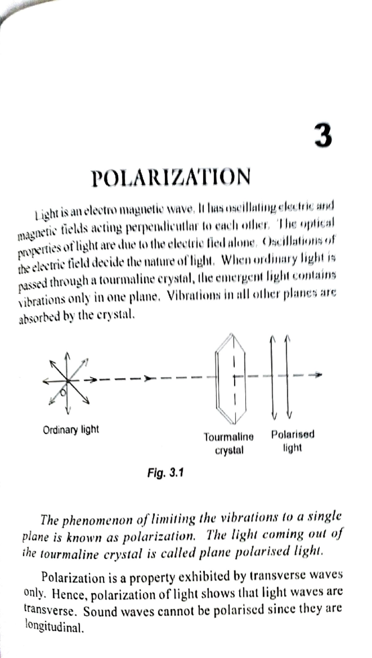 Polarization - it is an easy and simple lecture note anyone can easily ...