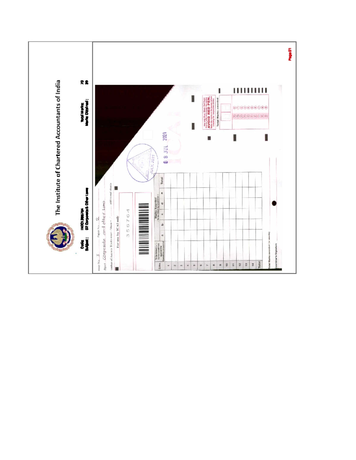 Gst - Ca intermediate gst handwritten summary notes for quick revision ...