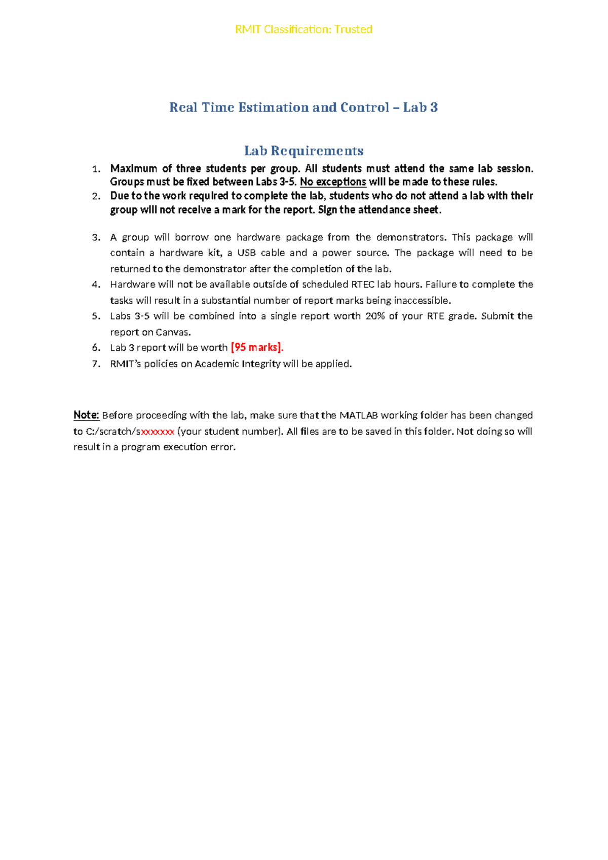 Lab 3 Instructions for RTEC 2025: Estimation & Control Tasks - Studocu