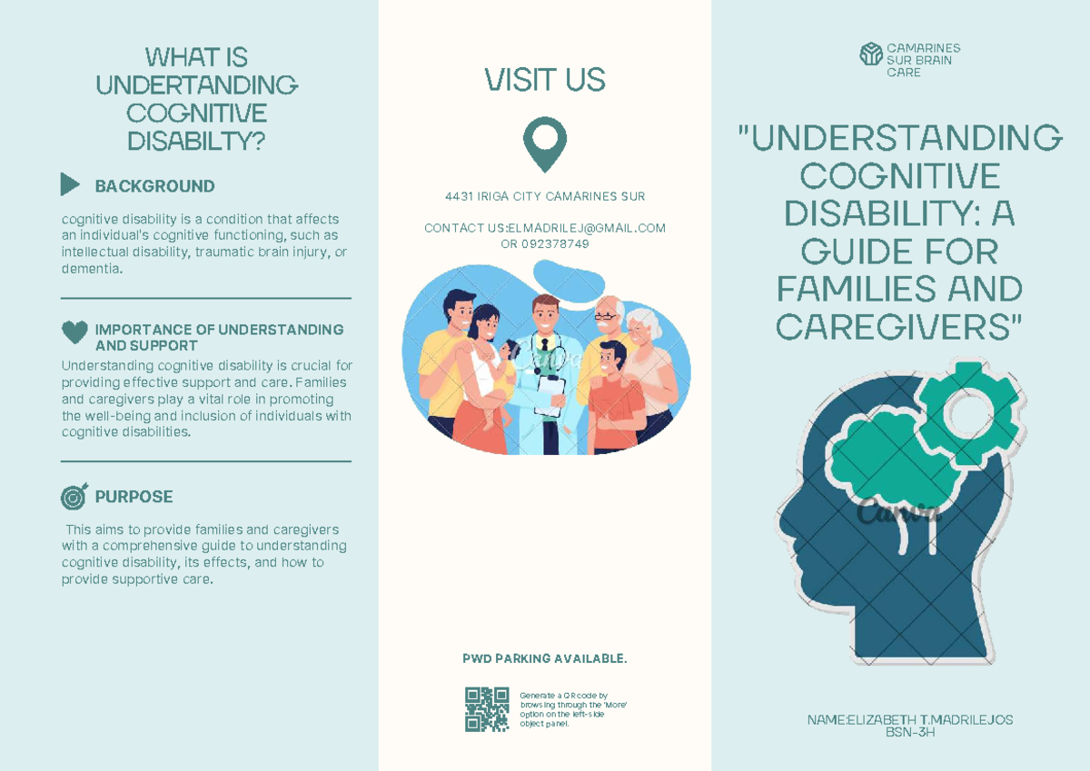 Understanding Cognitive Disability: A Guide for Families (Course Code ...