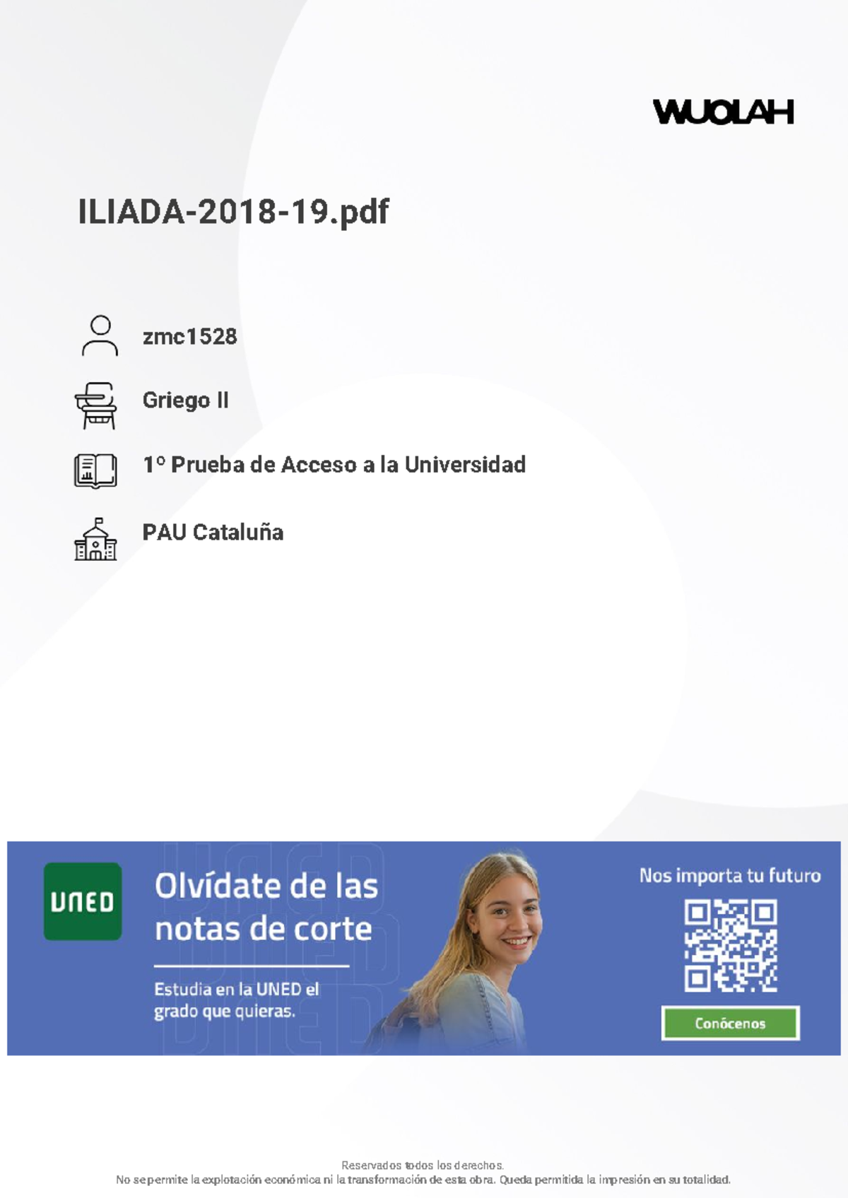 ZMC1528 Griego II: Apuntes sobre La Ilíada de Homero - Studocu