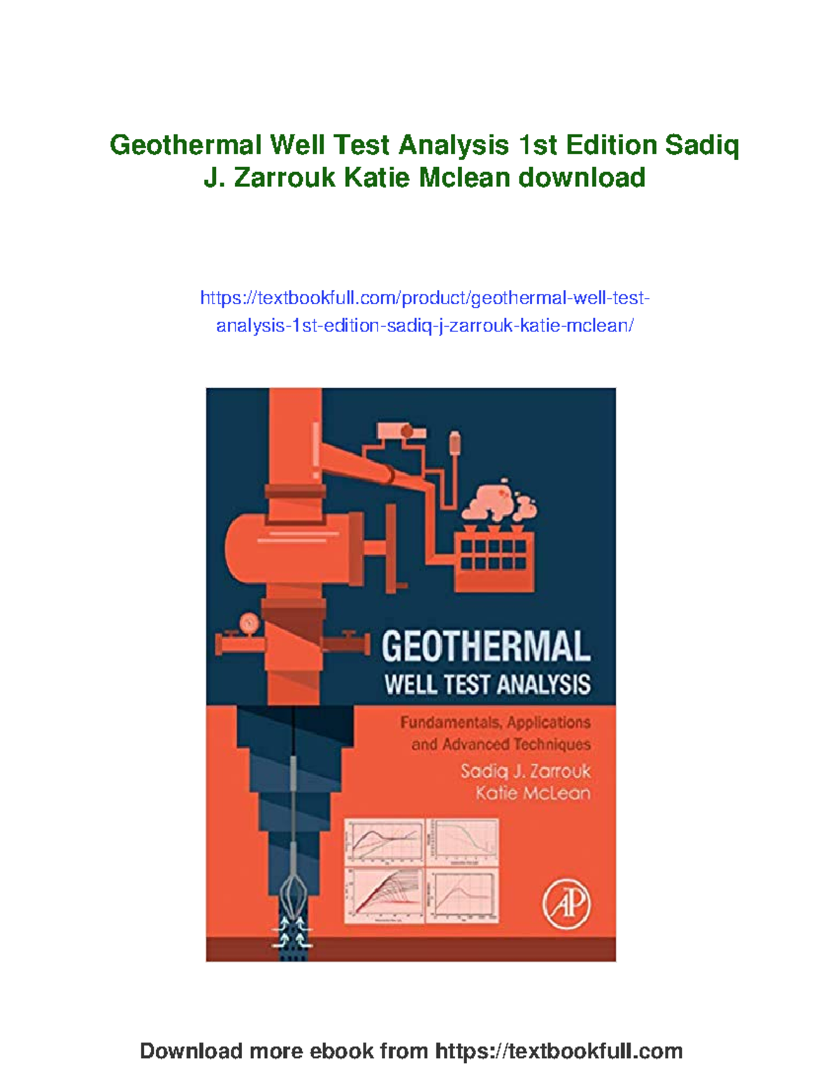 Geothermal Well Test Analysis: Fundamentals and Applications (ENGR ...