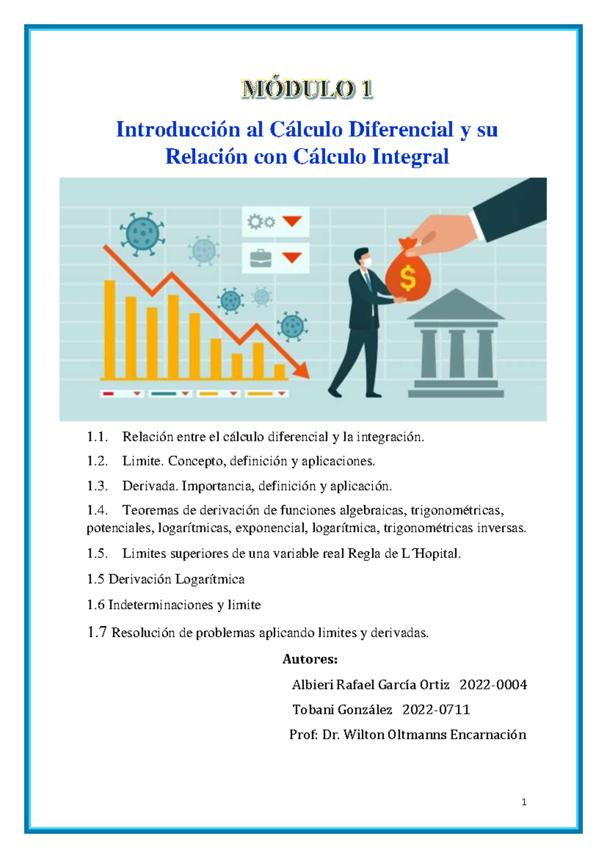 Cálculo Integral Módulo 1: Relación entre Cálculo Diferencial e ...