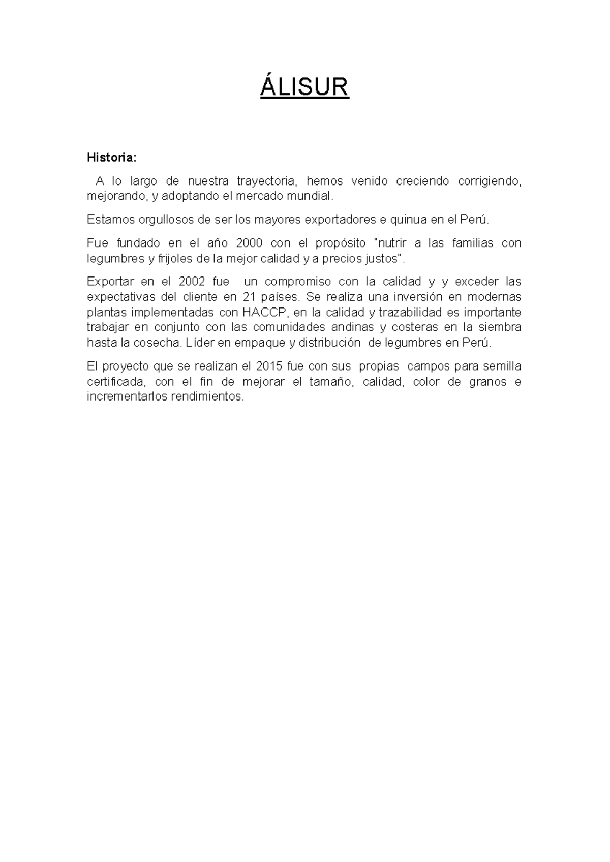 Álisur completo - curso basico para economia - ÁLISUR Historia: A lo ...