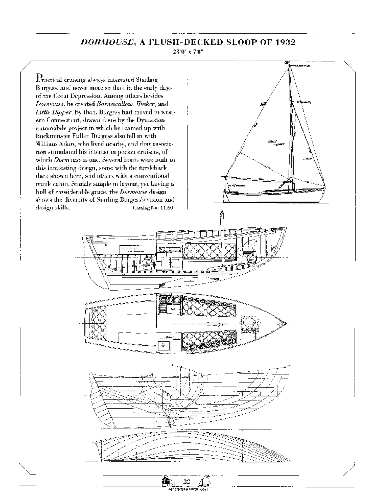 DORMOUSE: A 1932 Sloop Design & Practical Cruising Insights - Studocu
