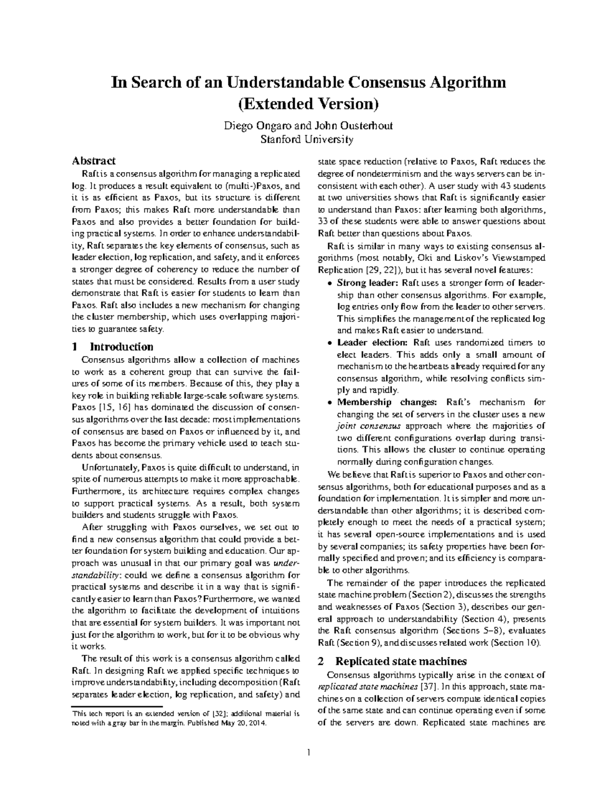 Raft Consensus Algorithm: A Study on Understandability and ...