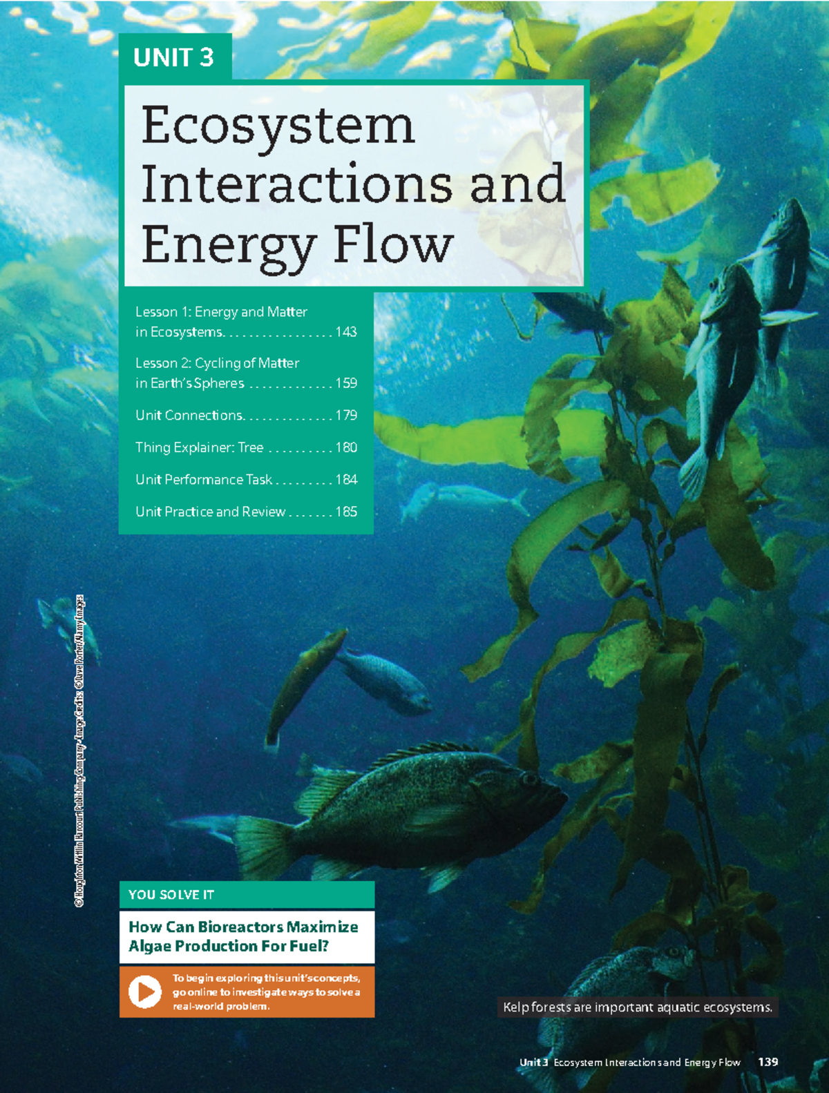 HMH Bio Unit 3 SE - Ecosystem Interactions and Energy Flow - Studocu