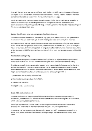 [Solved] Apply movement principles to locomotion modes and techniques ...