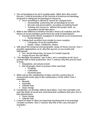 Film Study Guide - Americas Stone Age Explorers - Name: Section No: M ...