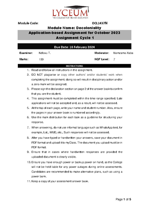 [Solved] Define decolonisation and explain its significance in the ...
