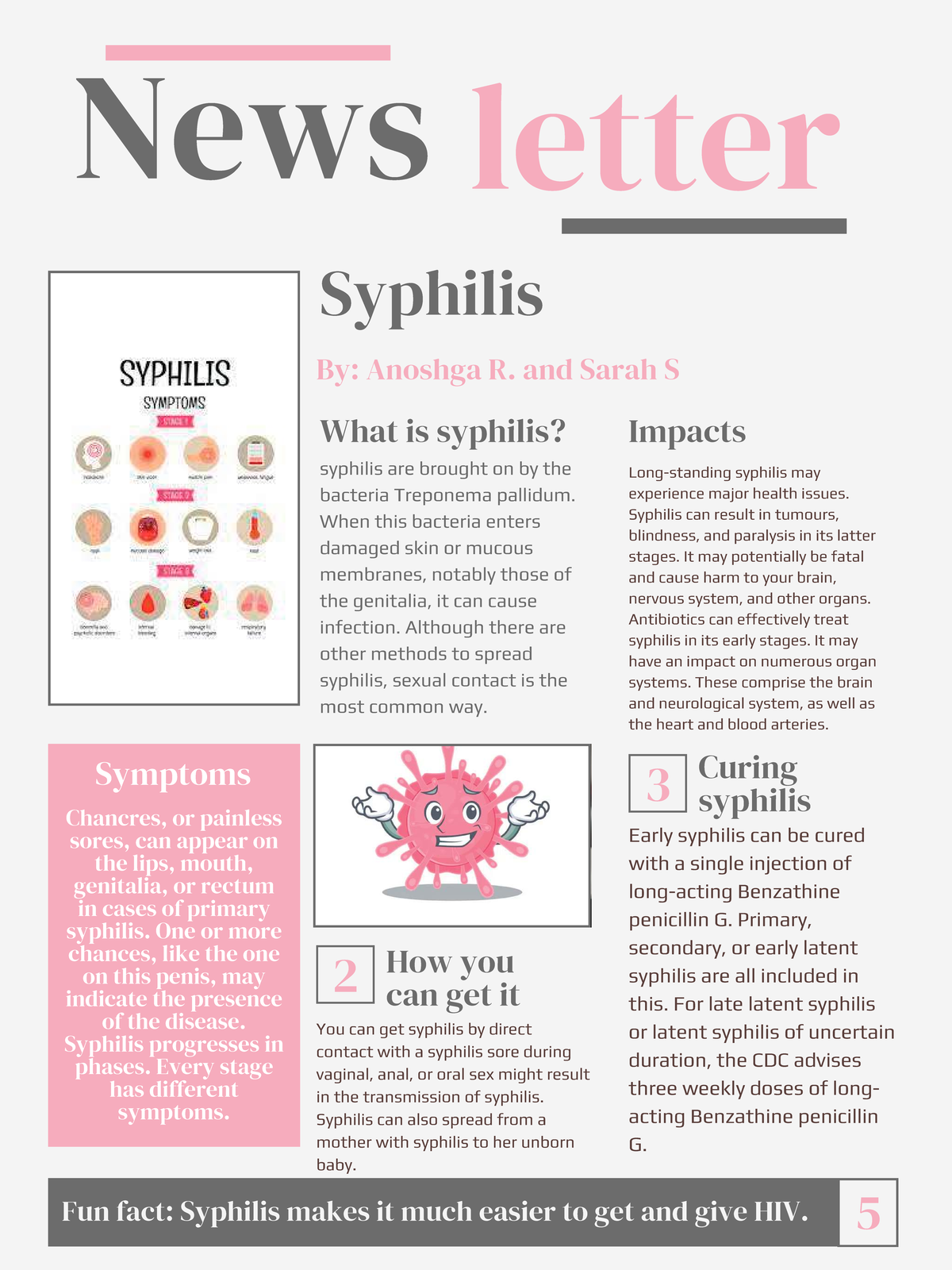 Syphilis Overview: Causes, Symptoms, and Treatment Options - Studocu