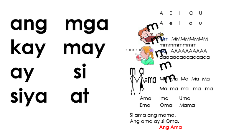 Mini Book: Marungko - A Fun Learning Guide - Studocu