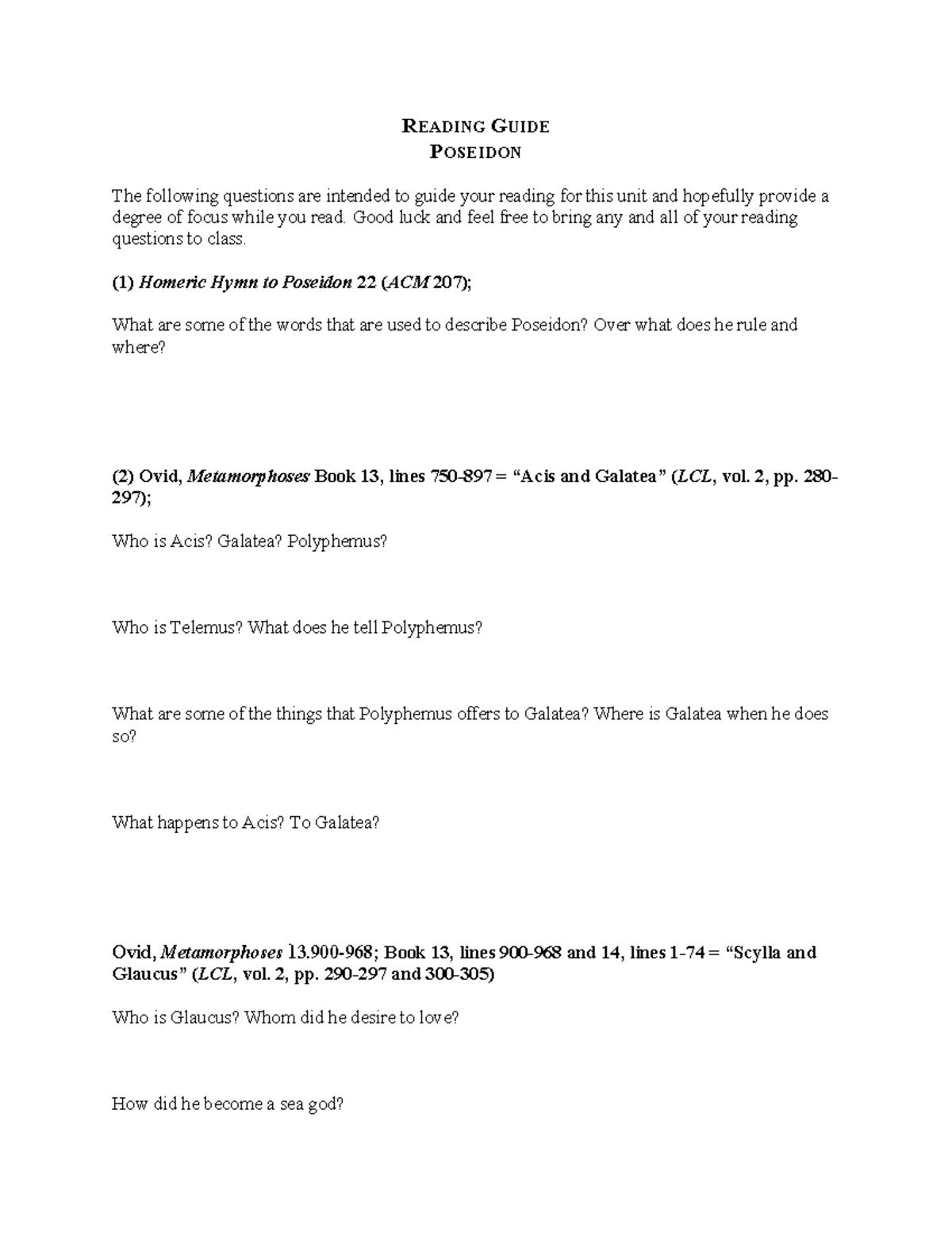Reading Guide: Poseidon (ACM) - Key Questions for Understanding - Studocu