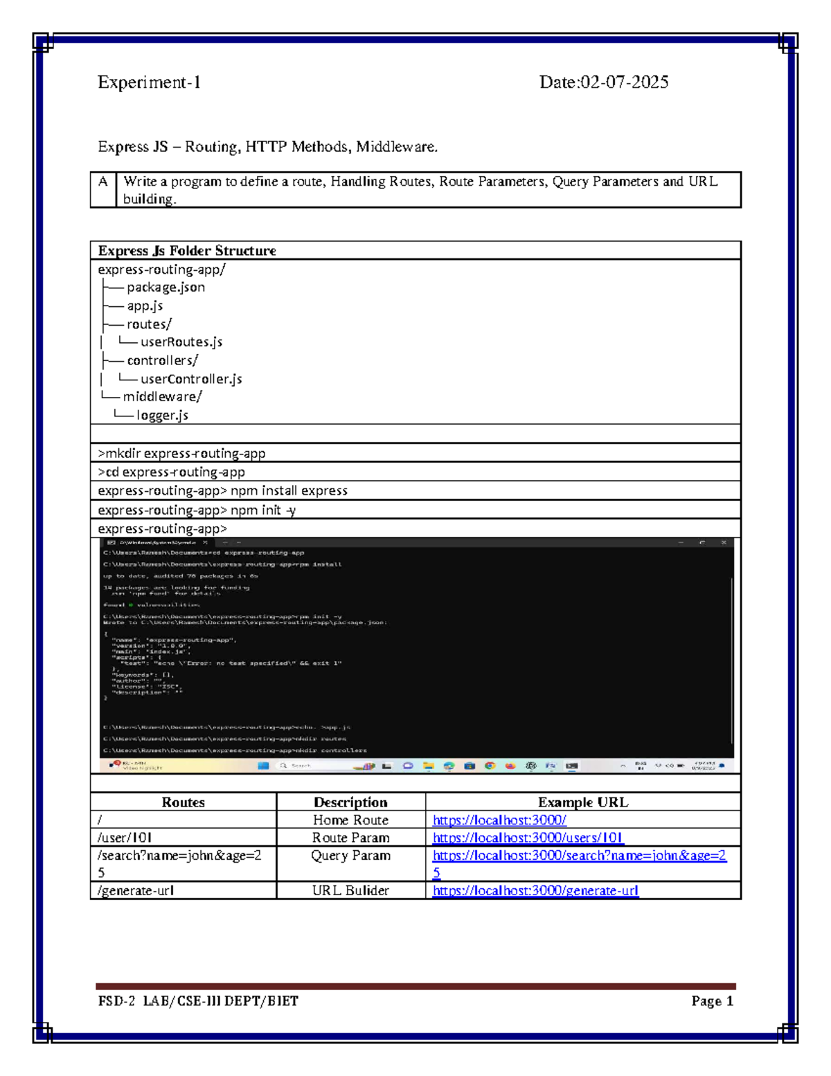 Express JS Routing & HTTP Methods: Middleware & Route Handling (FSD R23 ...