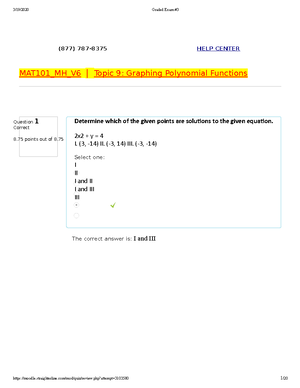 Graded Exam 1 MAT101 Straighterline - Deprecated API usage: The SVG ...